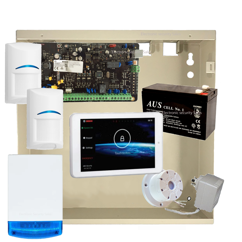 Bosch Solution 2000 Kit with 7" Touchscreen and 2x PIR's - Electronic ...