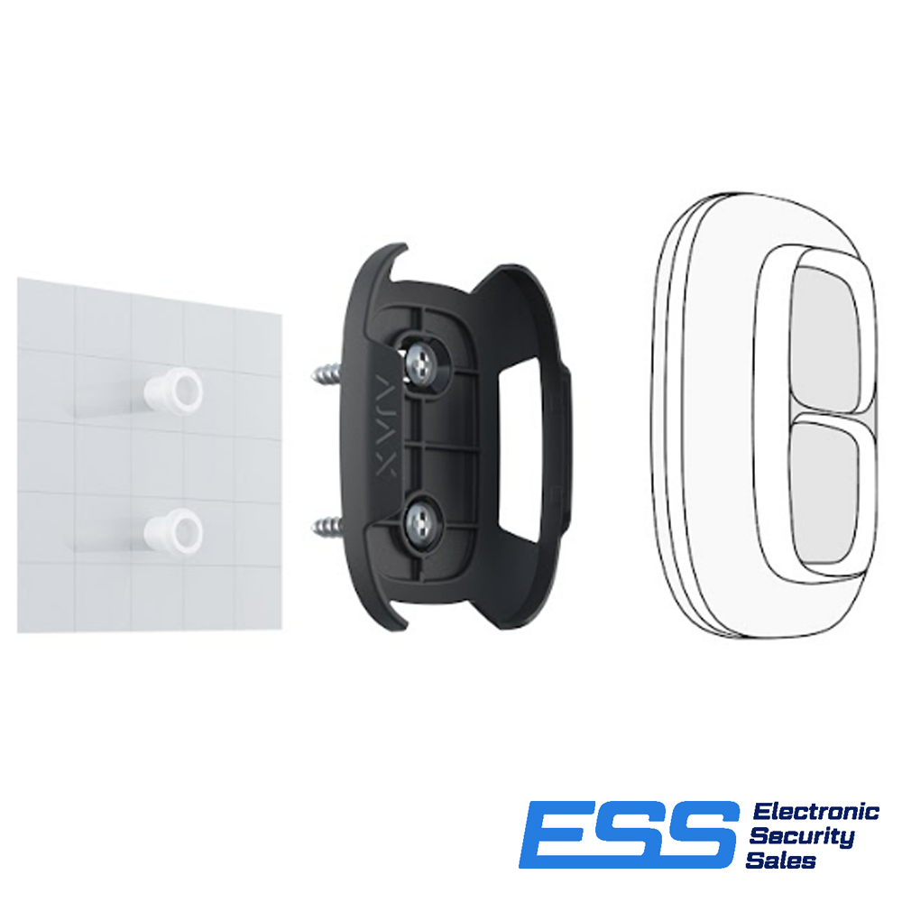 AJAX - Wall/ Under Desk Bracket for AJA2BPANB Double Push panic Button ...