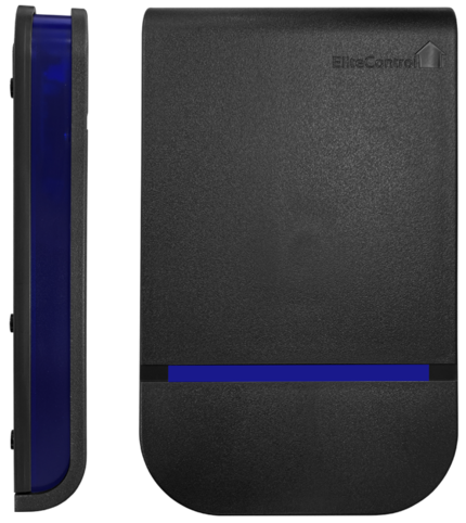 Slimline Premium Combo Siren/Strobe/Charcoal - Electronic Security Sales