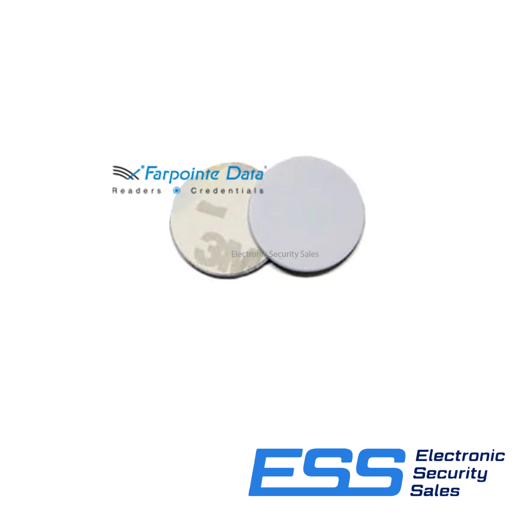 Farpointe 25m Adhesive Disc - White (E13016) - Electronic Security Sales