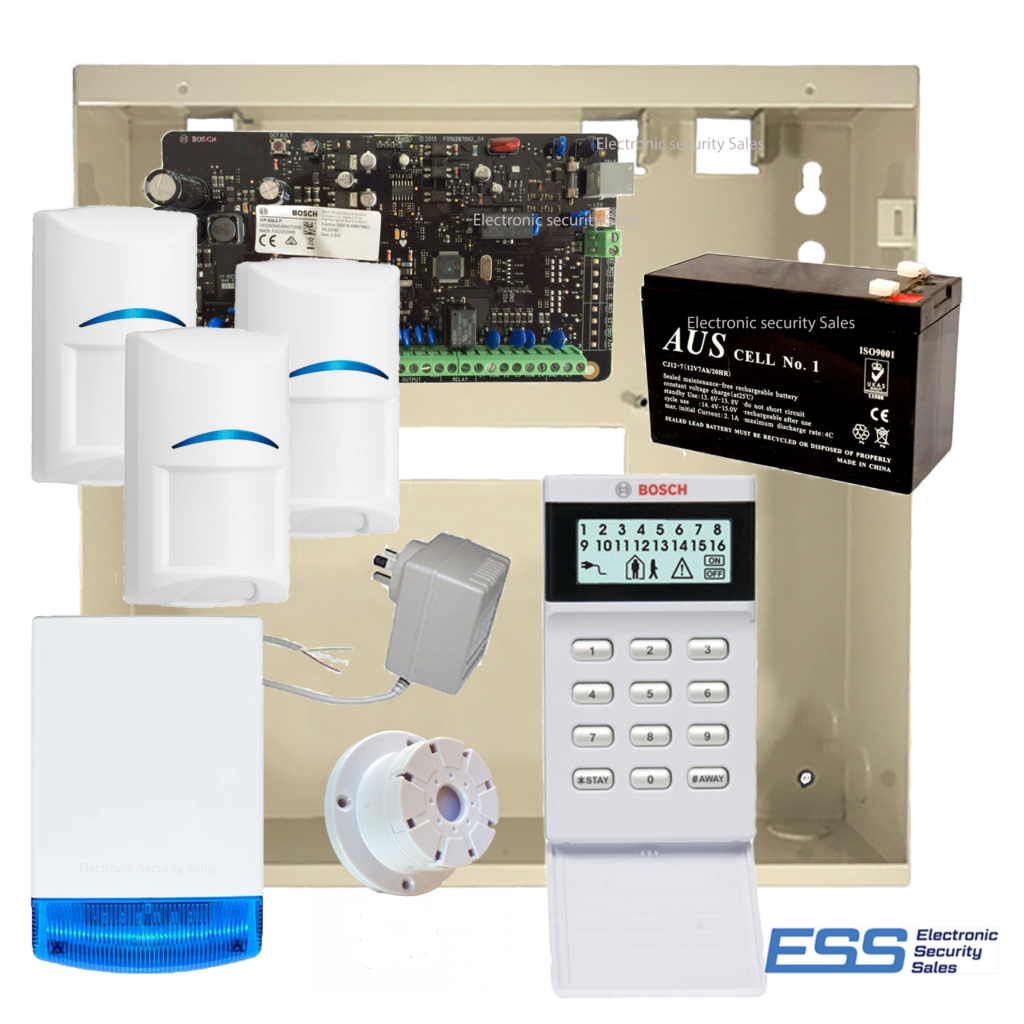 Bosch Solution 3000 Kit with ICON Keypad and 3x QUAD's - Electronic ...