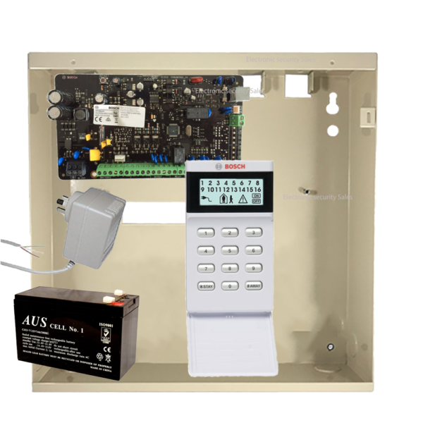 Bosch Solution 3000 PCB, Enclosure, ICON Keypad, Plug Pack, Battery ...