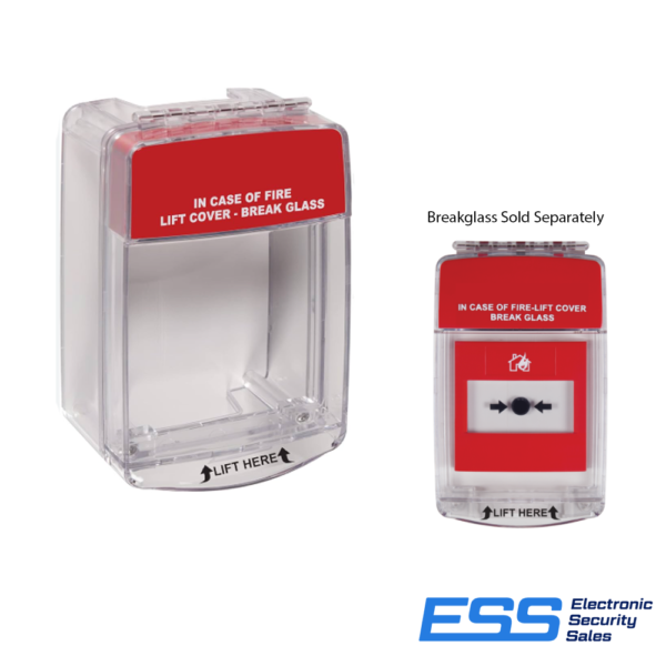 STI Euro Stopper – Surface Mount Call Point, Break Glass Protective ...